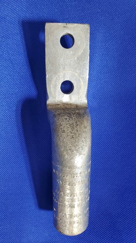 HOMAC ASL 600 NTN 2-HOLE STACKING COMPRESSION CONNECTOR LUG, LOT OF 22 ...