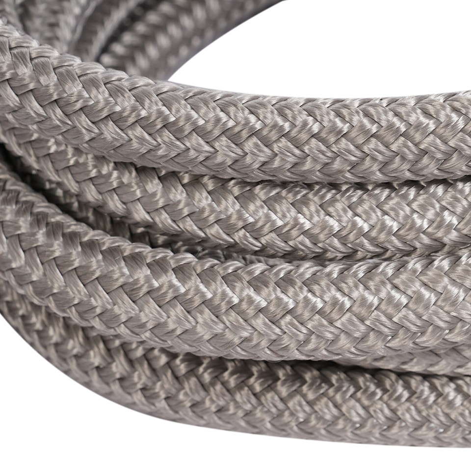 Grey Elasticity Recovery Rope Kit 15100lbs Long Towing Rope with ...