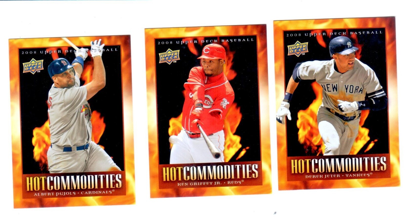 2008 Upper Deck Hot Commodities Complete set. Jeter, Griffey Jr, Pujols | eBay