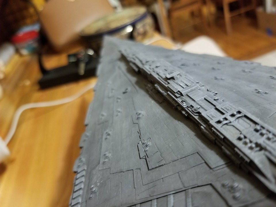 Star Wars Annihilator Class Super Star Destroyer Primed Model For ...