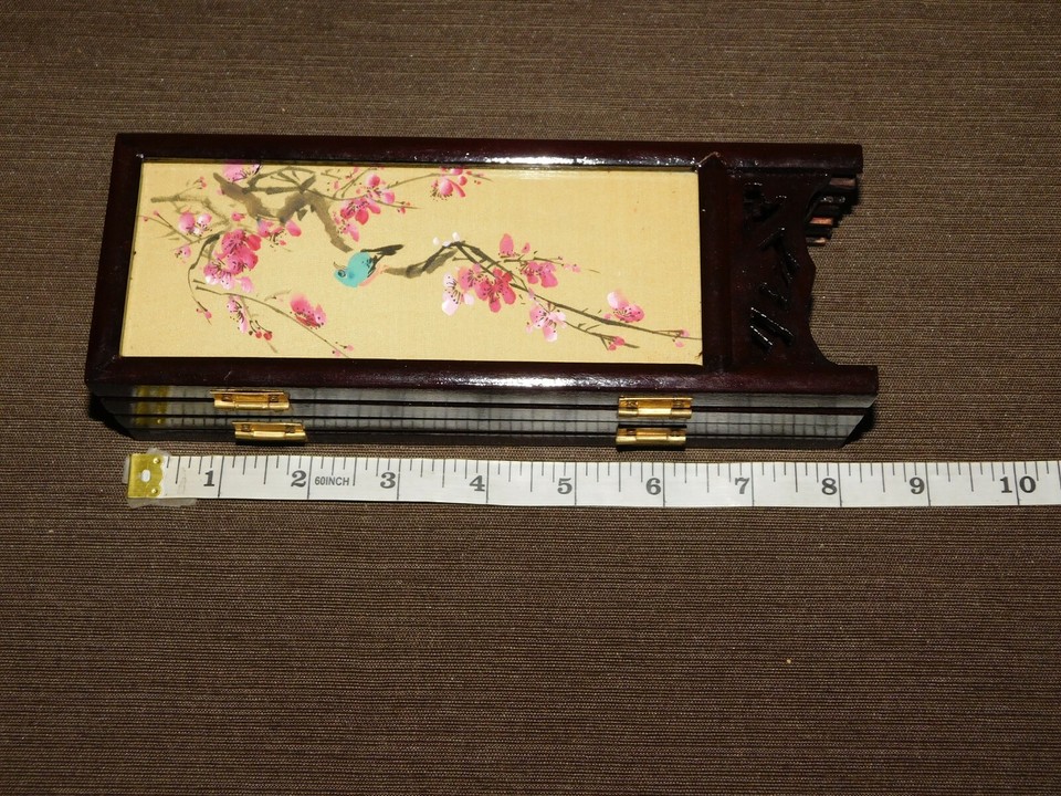 VINTAGE MARBLE ARTICLES JIANGSU CHINA 8" HIGH FLOWERS ROOM DIVIDERS in ...