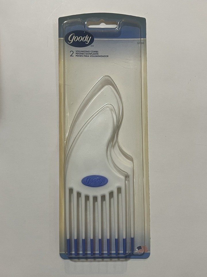 Goody Hair Pick Volumizing Comb Vintage Y2K 2002 #58106 2 Picks | eBay