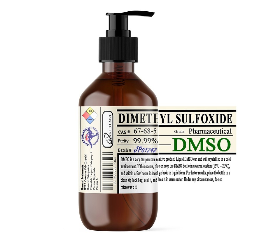 DMSO 99.9% Pharma Grade | Pure Liquid Dimethyl Sulfoxide | 2 x200ml ...