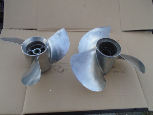 Volvo SX Penta F5 Stainless Steel Duo Prop Set. Look at pictures | eBay