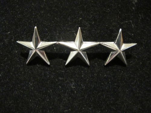 OLDER U.S. ARMY LIEUTENANT GENERAL STAR INSIGNIA. RANK. D-22 STERLING ...