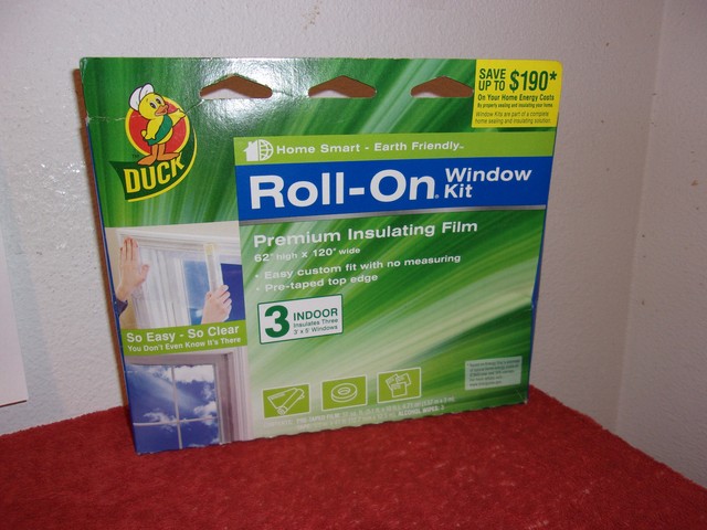 Duck BRAND Roll-on Window Kit Indoor 3pk for sale online | eBay