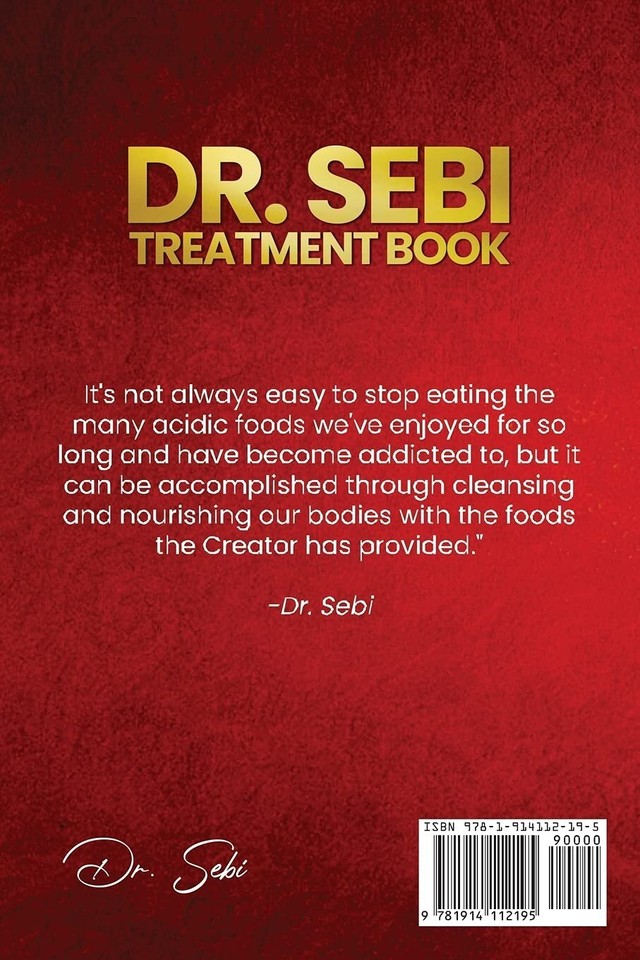 DR. SEBI'S TREATMENT BOOK: Dr. Sebi Treatment For Stds, Herpes, Hiv ...