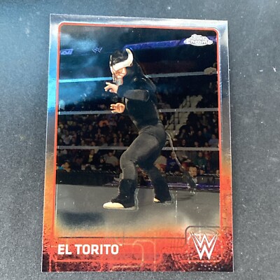 EL TORITO ( * REFRACTOR * ) 2015 Topps WWE CHROME Card #71 | eBay
