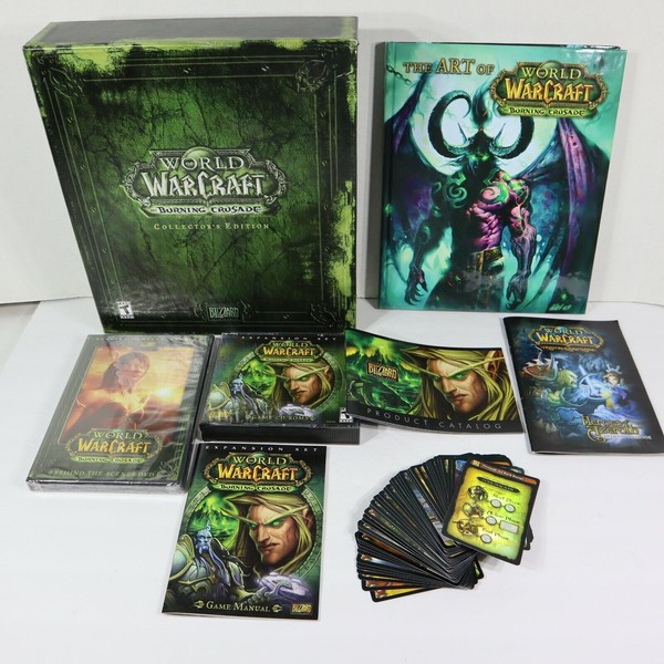 World of Warcraft: The Burning Crusade Collector's Edition (PC, 2007 ...