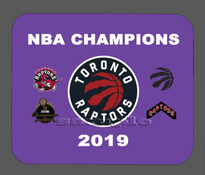 Toronto Raptors NBA Championship Banner Mouse Pad Item#1482 | eBay