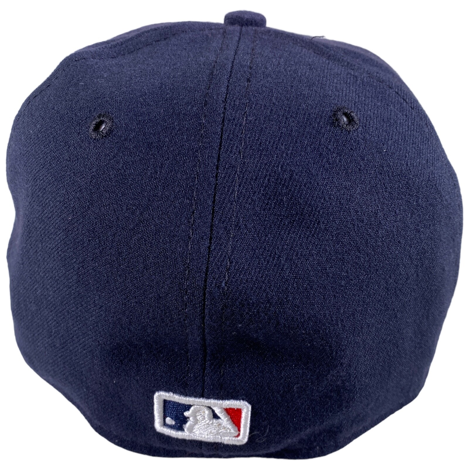 BOSTON RED SOCKS FITTED HAT CAP SIZE 7-1/8 Blue 59FIFTY NEW ERA On ...