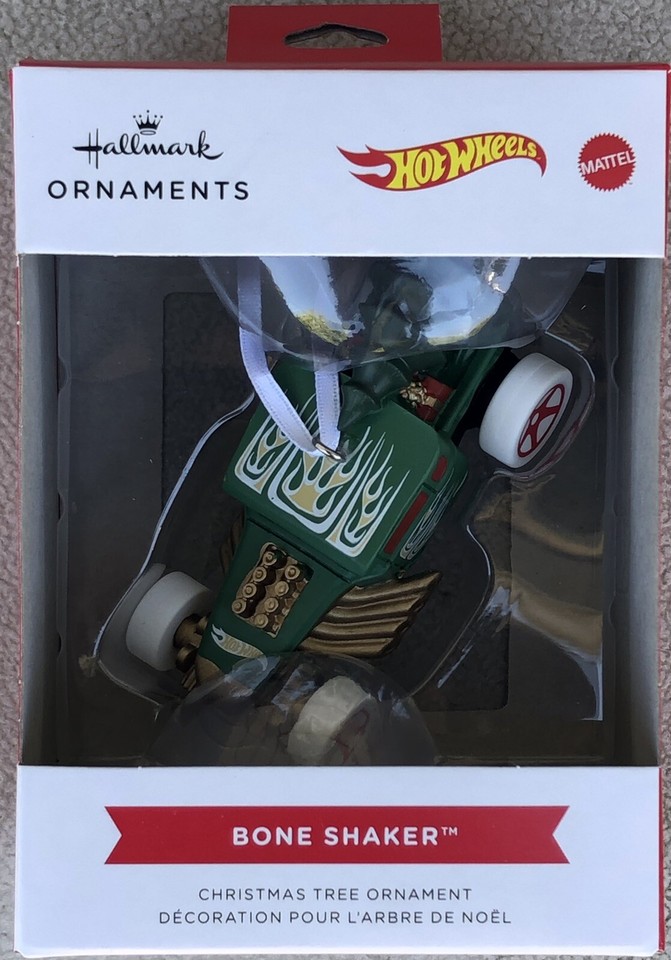 2024 Hallmark Hot Wheels Holiday Bone Shaker Christmas Tree Ornament ...