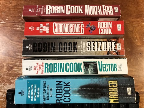 Robin Cook Suspense Thriller Fiction 5 Paperback Novel Lot Vector ...