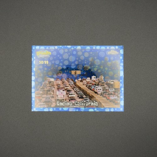2025 Topps SpongeBob 25th Encino, California /99 | eBay