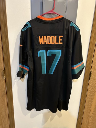 Brand New Jaylen Waddle Jersey Miami Dolphins Adult 2XL Stitched XXL | eBay