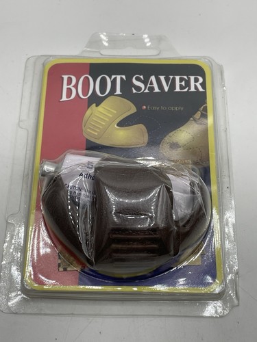 Dark Brown Boot Saver Toe Guards Work Boot Protectors NEW. Complete kit ...