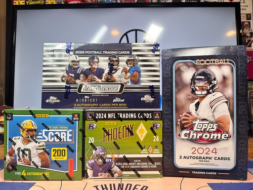 Denver Broncos 23-25 NFL 4-Box 1/4 TOPPS CHOME Hobby Box Break ...