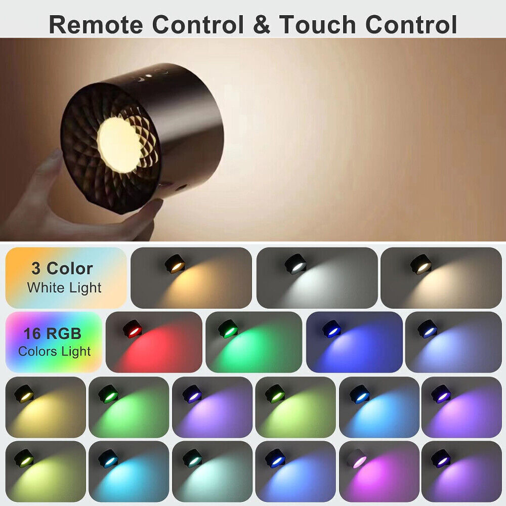 UP&Down LED Wall Sconce Wall Mounted Lamp Dimming Night Light Touch ...