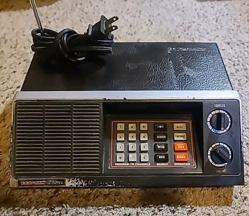Vintage Bearcat 210XL BC210-1 Scanner Radio Police / Fire / Ham (TESTED ...