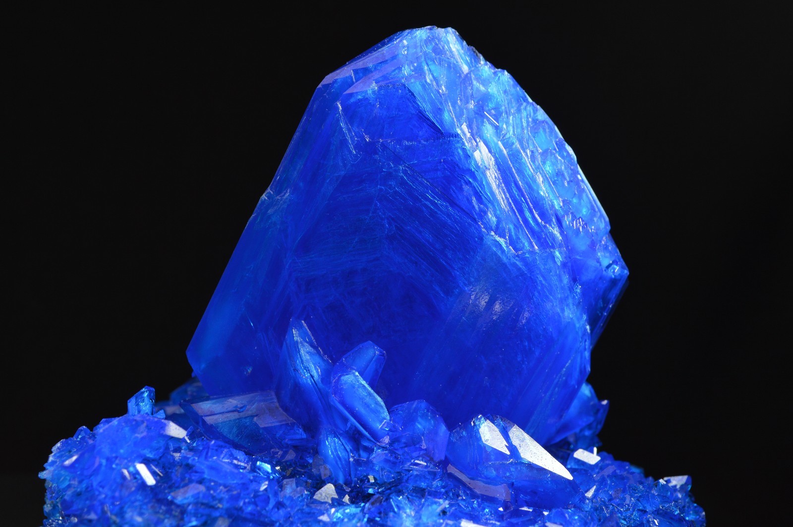 Chalcanthite BIG blue crystal matrix Poland specimen copper sulfur like ...
