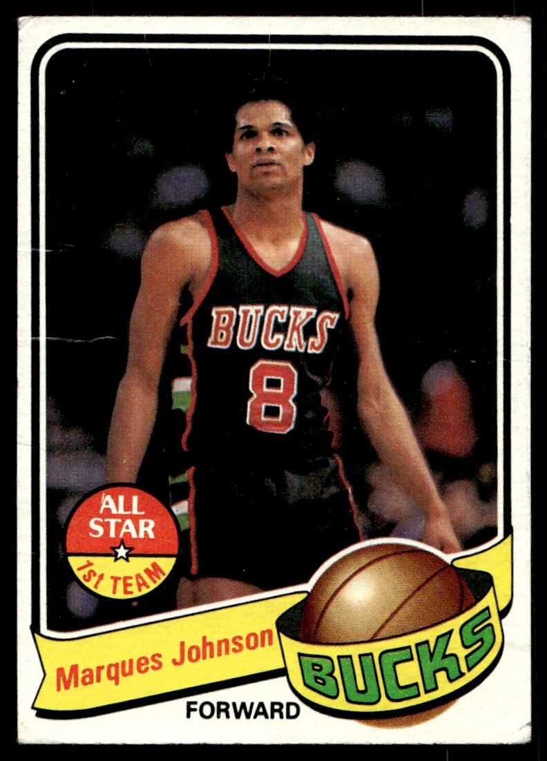 1979-80 Topps Marques Johnson Milwaukee Bucks #70 | eBay