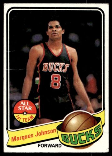 1979-80 Topps Marques Johnson Milwaukee Bucks #70 | eBay