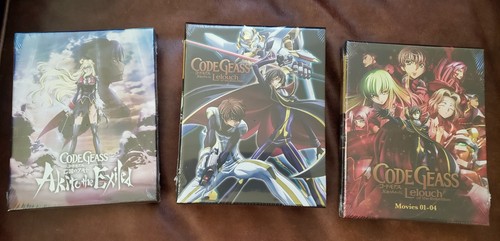 Code Geass Limited Collector's Edition BLURAY Set (New) (Sealed) | eBay