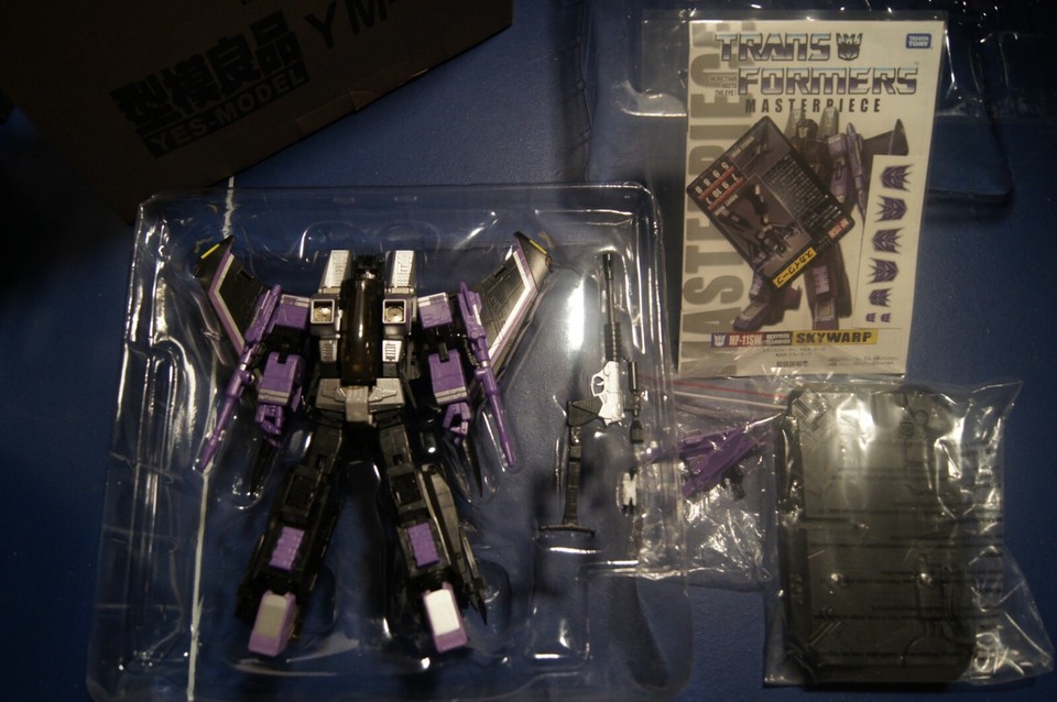 NEW Transformers BB7 Yes Model-YM-01 Skywarp Masterpiece Scale | eBay