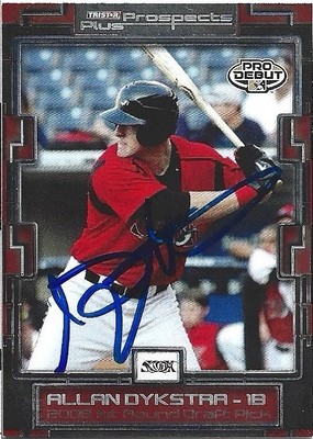 2008 Tristar Prospect Plus Allan Dykstra Signed Card | eBay
