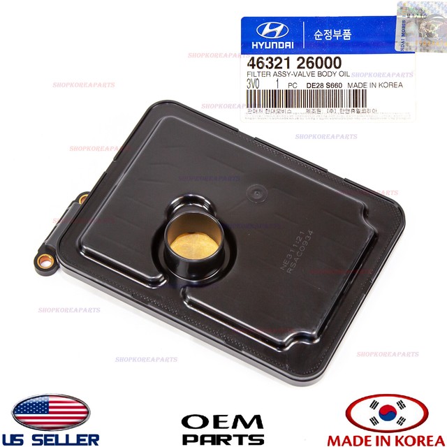 Genuine OEM Auto Transmission Oil Filter Hyundai KIA 4632126000 for ...