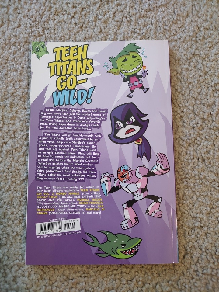Teen Titans Go! Vol. 3: Mumbo Jumble TPB DC Comics 9781401267650| eBay