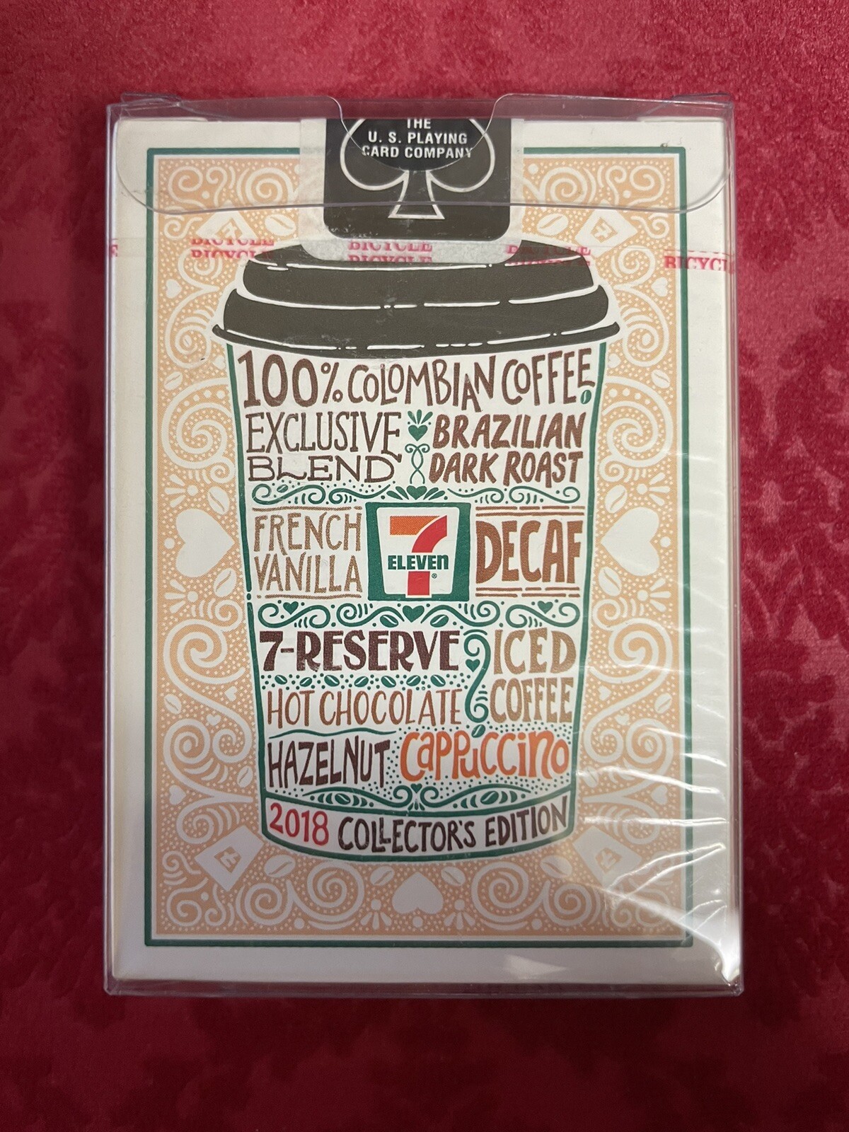 Bicycle 7-Eleven 7-11 2018 Coffee Collector’s Edition Playing Cards w/ Sleeve! | eBay