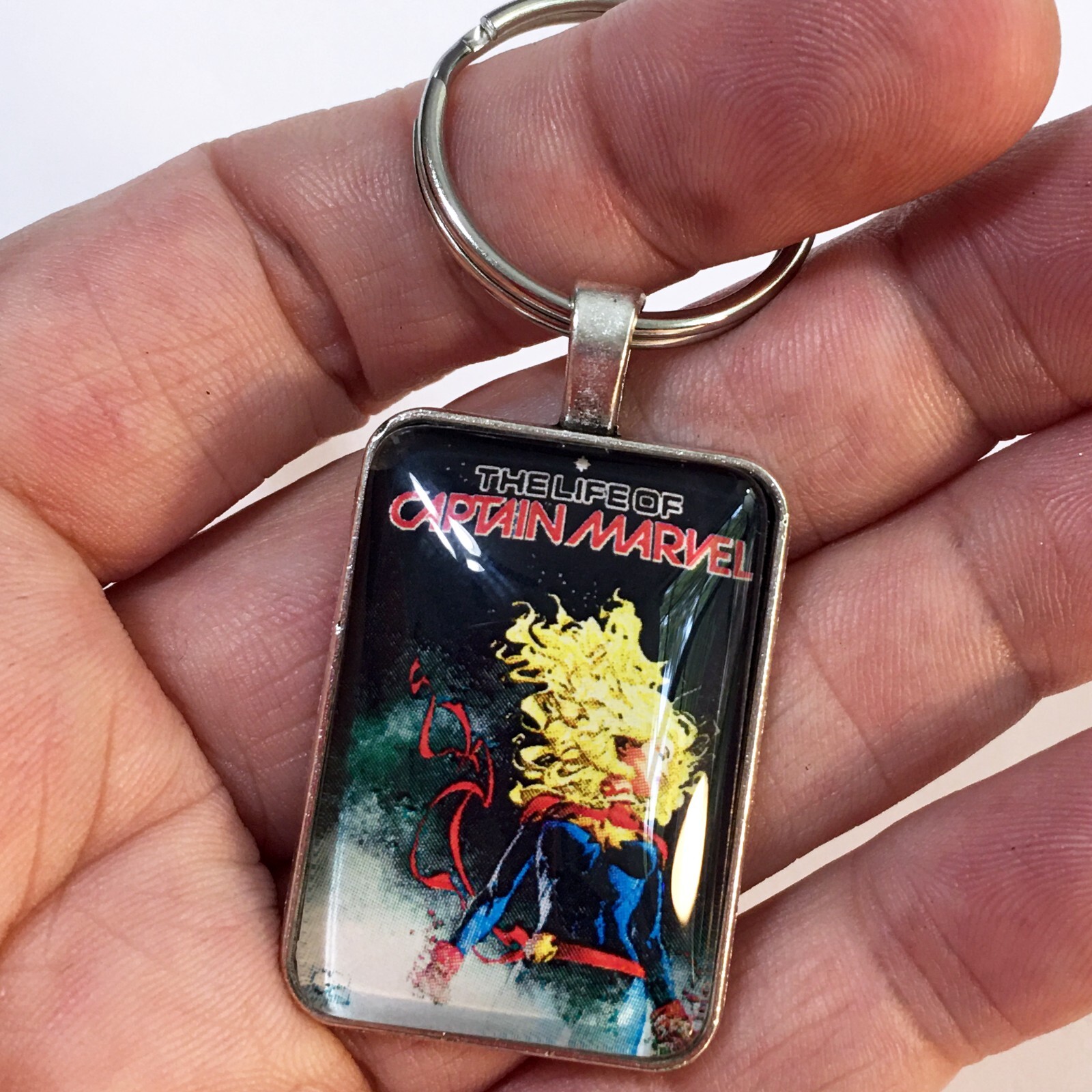 Joe Quesada's The Life of Captain Marvel #3 Carol Danvers Keychain or ...