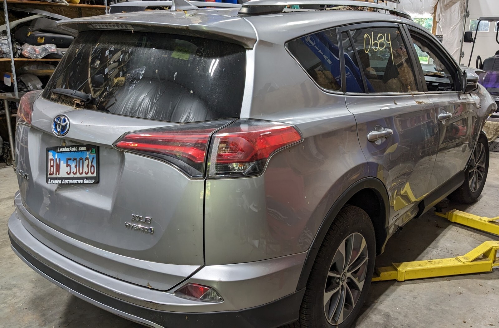 TOYOTA RAV4 HYBRID 2017 LOWER SUSPENSION SUBFRAME GUSSET BLACK V 4P | eBay