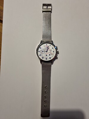 Deyros Mans Watch Stainless Steel Mesh Quartz Wrist Luminous 007 | eBay UK