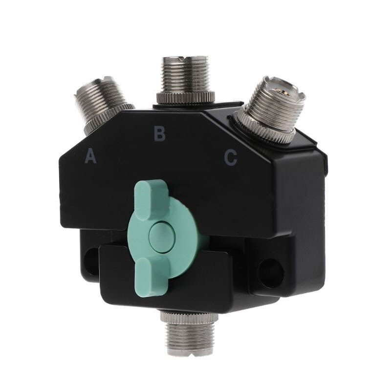 DC-800MHz 1.5KW RF Coaxial Switch Coax Switch f/ Repeater Mobile Radio ...