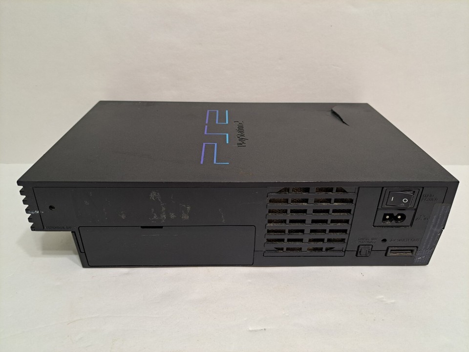 Sony PlayStation 2 Fat PS2 Black SCPH-30001 Console ONLY Parts Repair ...
