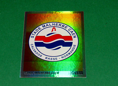 N°53 BADGE ECUSSON STADE MALHERBE CAEN SMC PANINI FOOT 2009 FOOTBALL ...