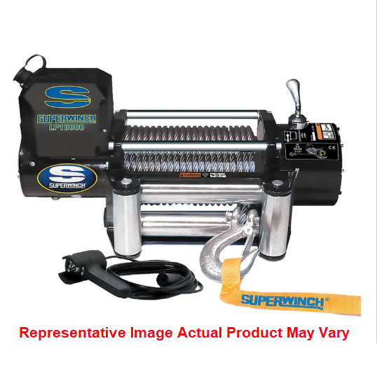 Superwinch LP10000 Winch 12 V Motor 5.10 hp Gear Ratio 235:1 10,000 lbs ...