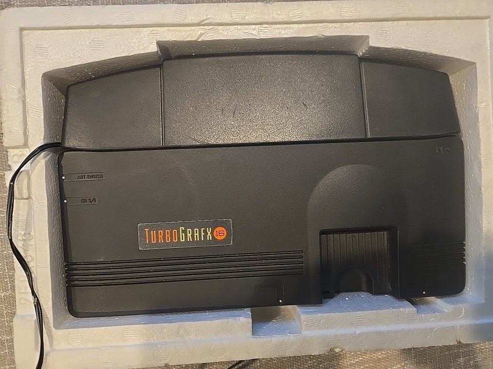 Original 1989 NEC Turbo Grafx 16 TG16 Console w/ Box, Foam, Inserts | eBay