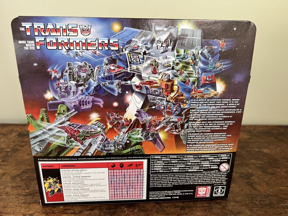 Transformers Headmaster HardHead G1 Retro Reissue | eBay
