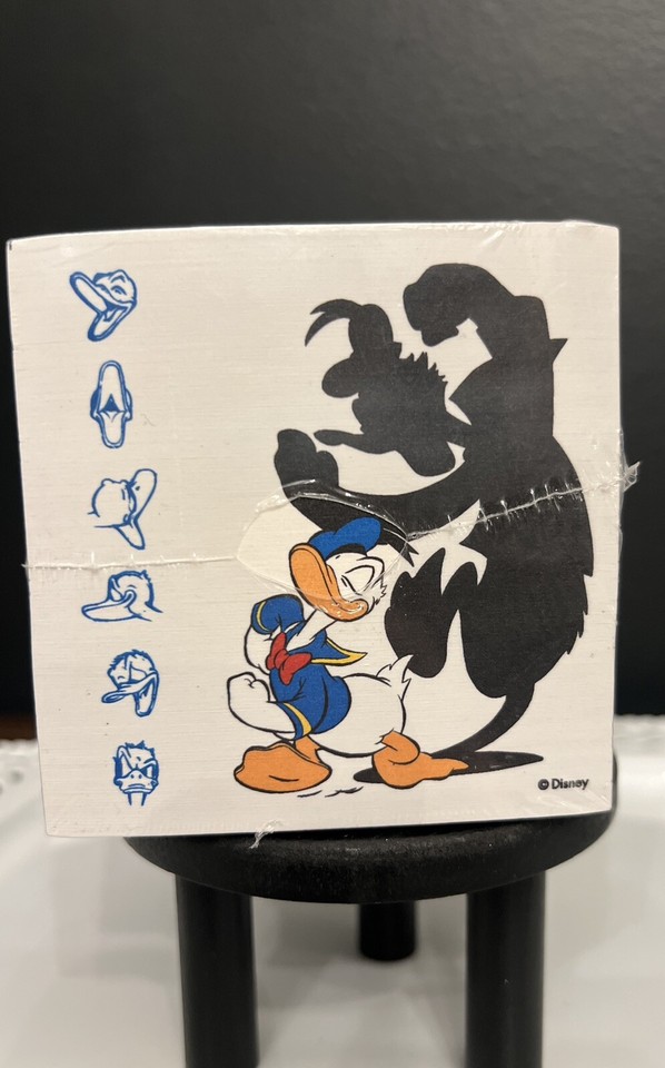 Disney Donald Duck 65 Feisty Years Note Cube, Paper Cube, BRAND NEW ...
