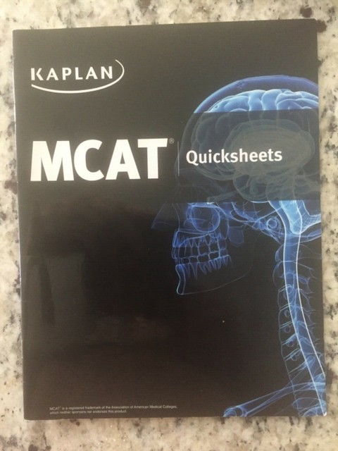 Kaplan MCAT Quicksheets 2015 and MCAT High-Yield Problem Solving Guide ...