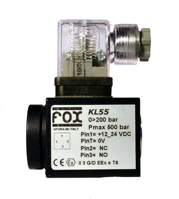 KL55 Fox Elektronischer Druckschalter electronic pressure switch | eBay