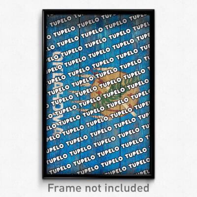 Tupelo Oklahoma Poster (OK City Souvenir 11x17 Town Print) | eBay