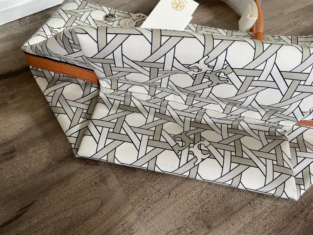 tory burch SMALL CANVAS BASKETWEAVE TOTE | eBay tory burch SMALL CANVAS BASKETWEAVE TOTE | eBay