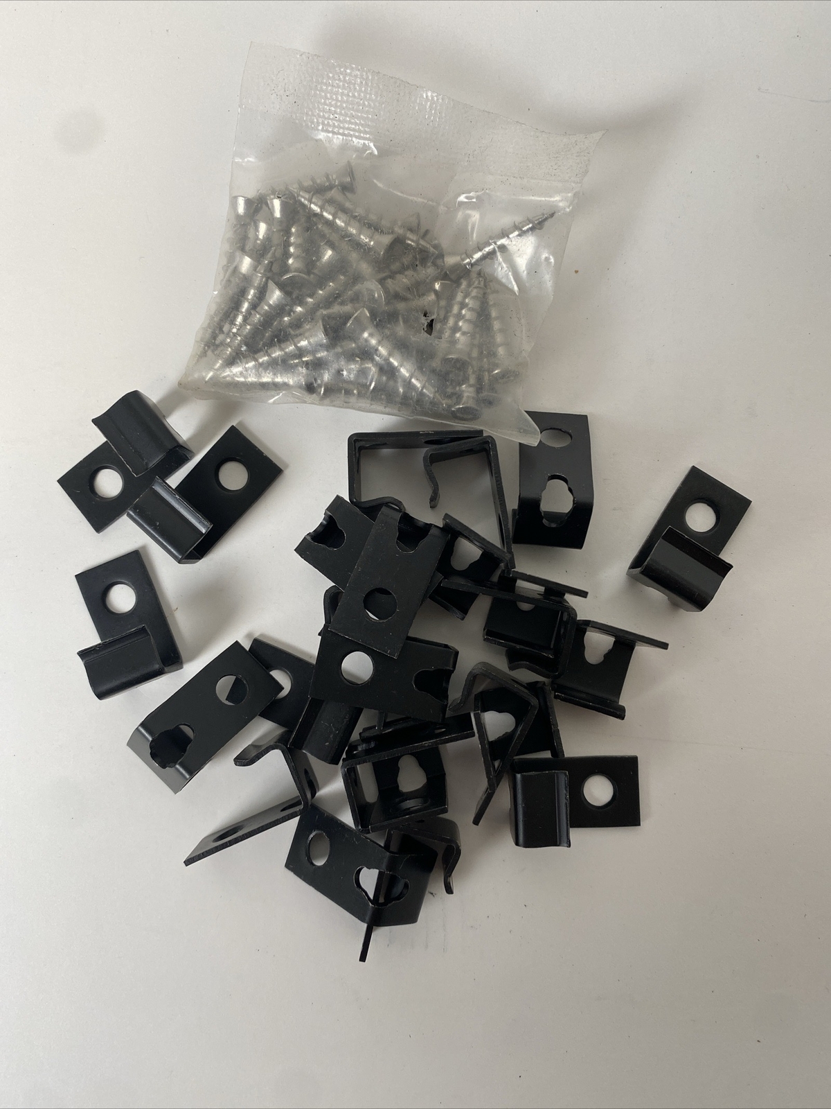 (25) Veranda Armorguard hidden deck fastener starter clips & Screws ...