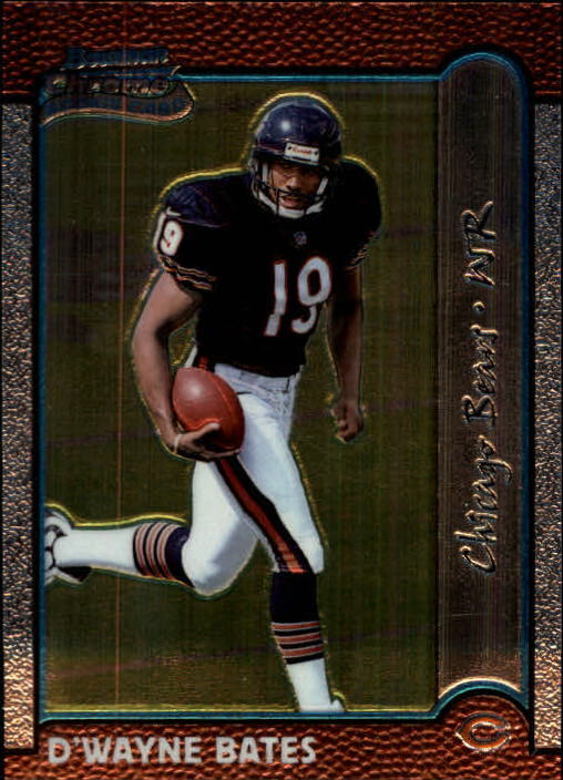 1999 Bowman Football Card #154 D'Wayne Bates Rookie | eBay