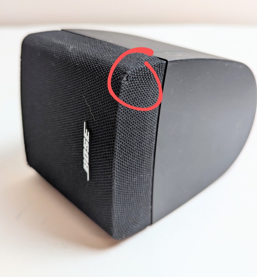 1 Bose VCS-10 Center Channel & 5 Bose Single Jewel Cube Speakers Free ...