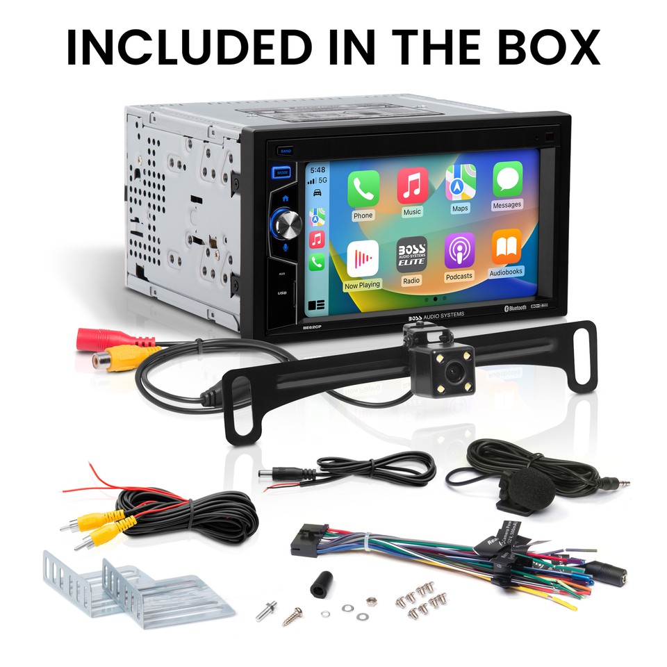 BOSS Audio Systems Elite BE62CP-C Car Stereo - Apple CarPlay, | Certified Refurb | eBay